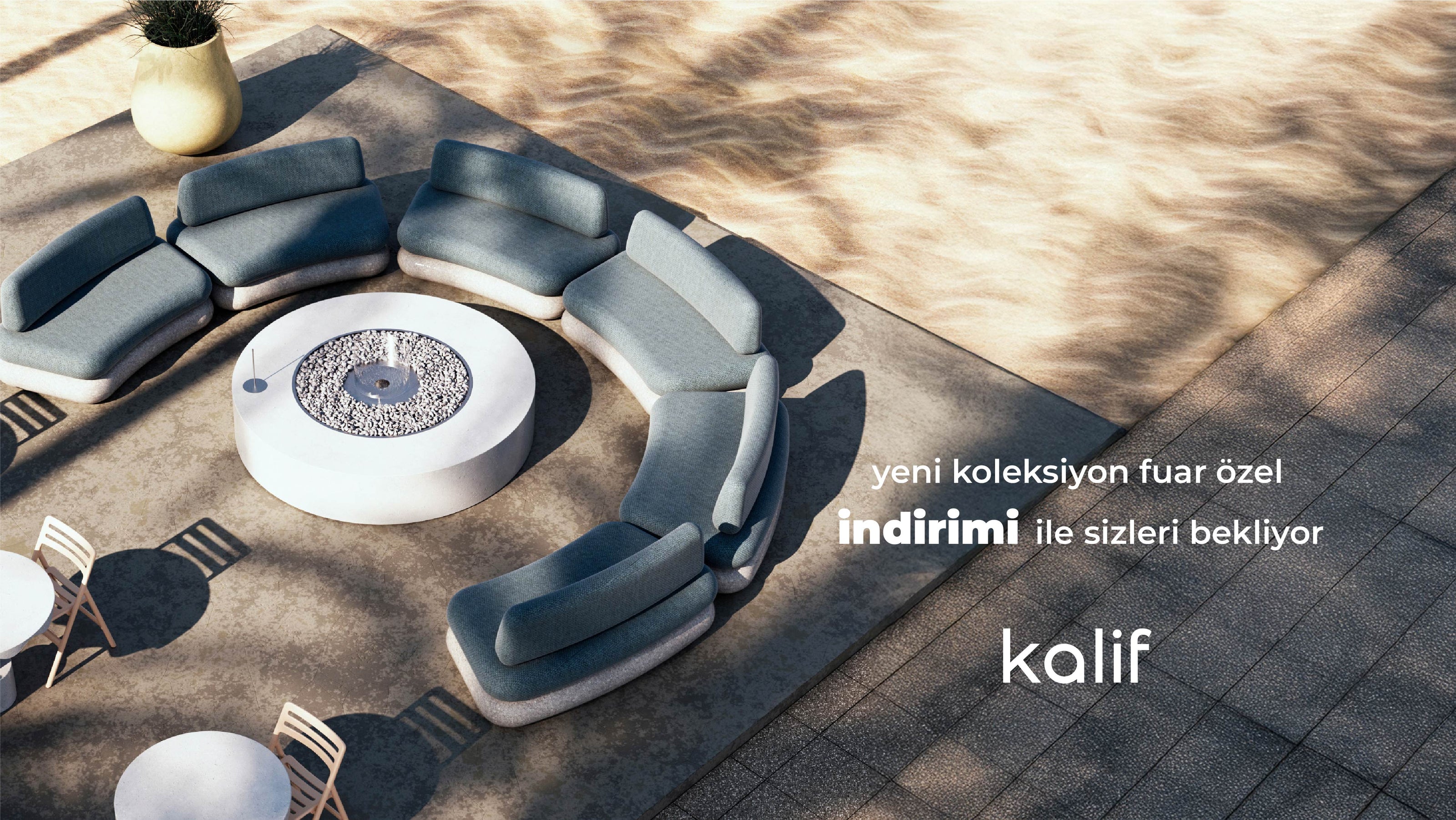 Beton Mobilya Modelleri | Kalif Design Shop