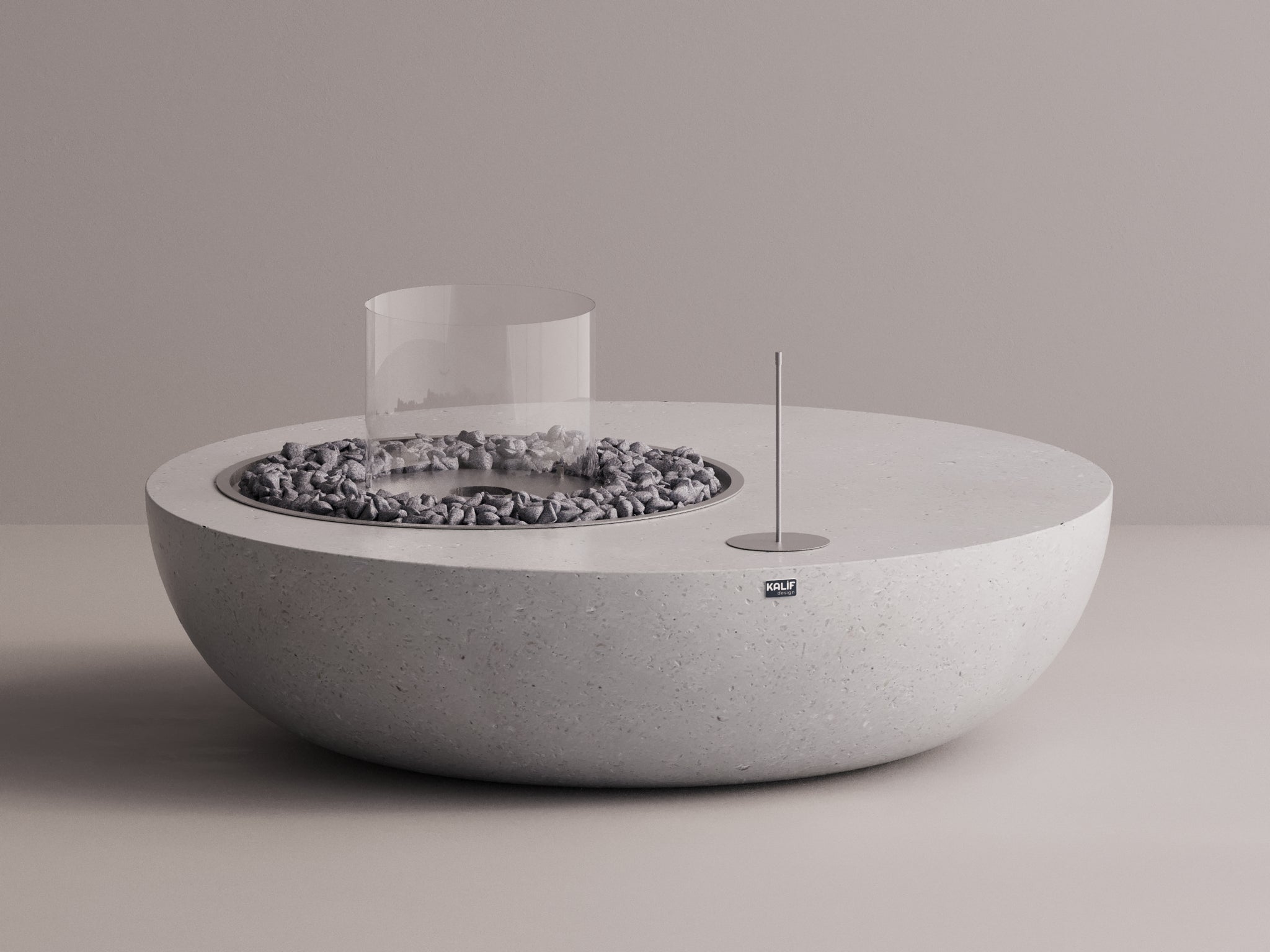 Sehpa Özellikli Ateş Çukuru Modeli Arao | Beton Ateş Çukuru | Kalif Design