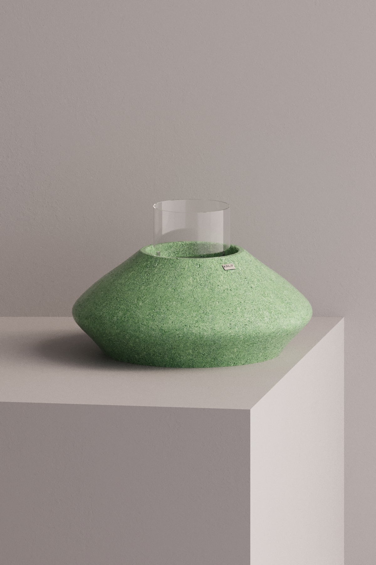 Biyoetanol Yakıtlı Masaüstü Şömine Modeli Camo | Beton Ateş Çukuru ...