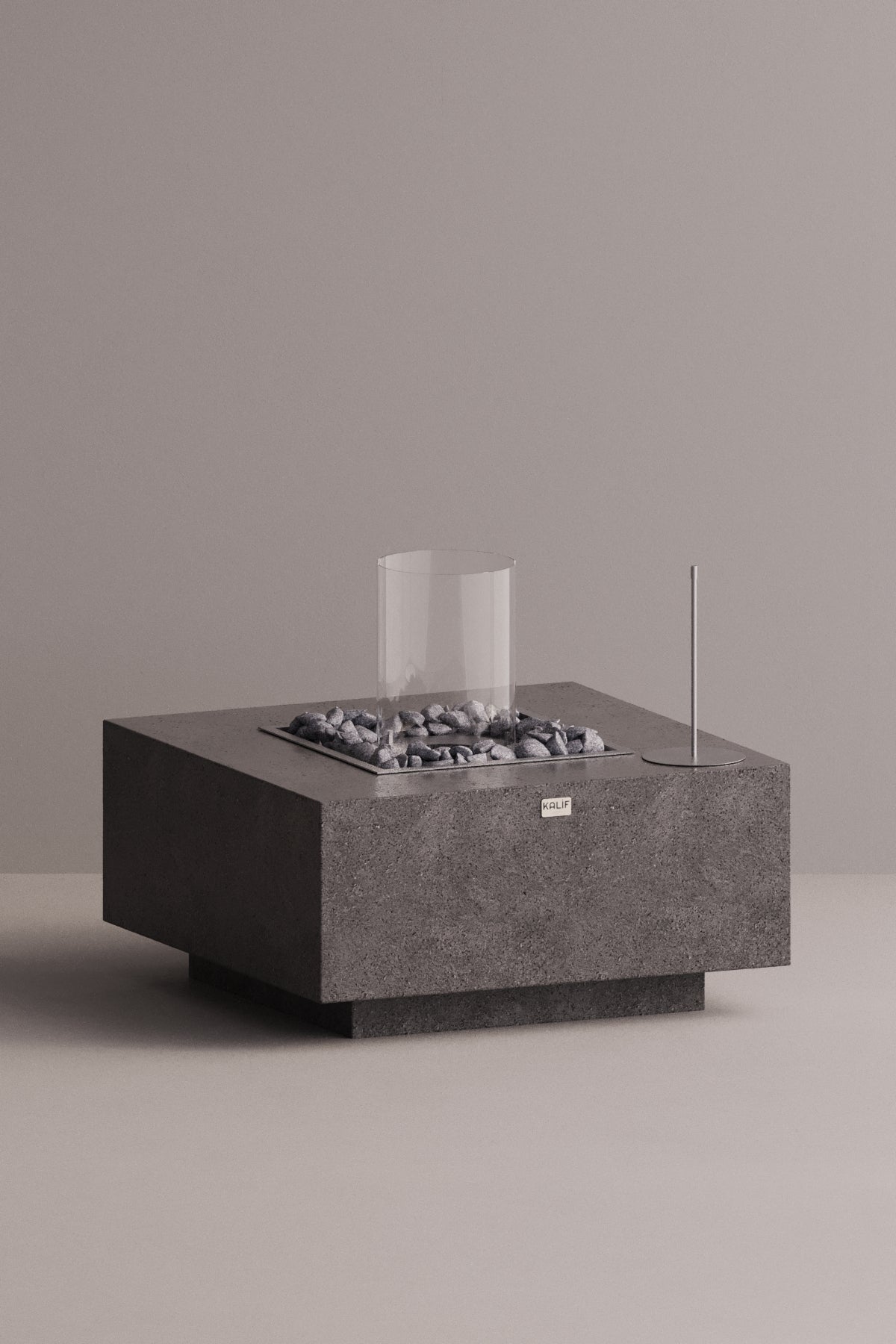 Biyoetanol Yakıtlı Kare Ateş Çukuru Rectangle | Beton Ateş Çukuru ...