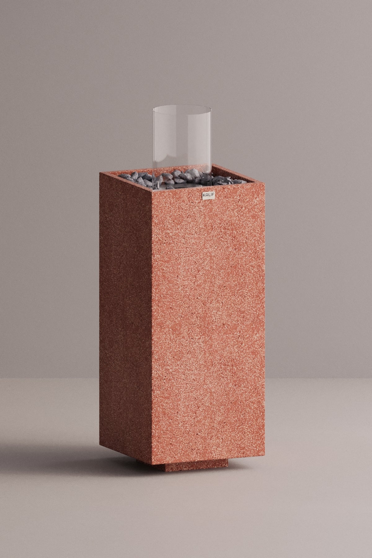 Biyoetanol Yakıtlı Uzun Ateş Çukuru Rectangle | Beton Ateş Çukuru ...