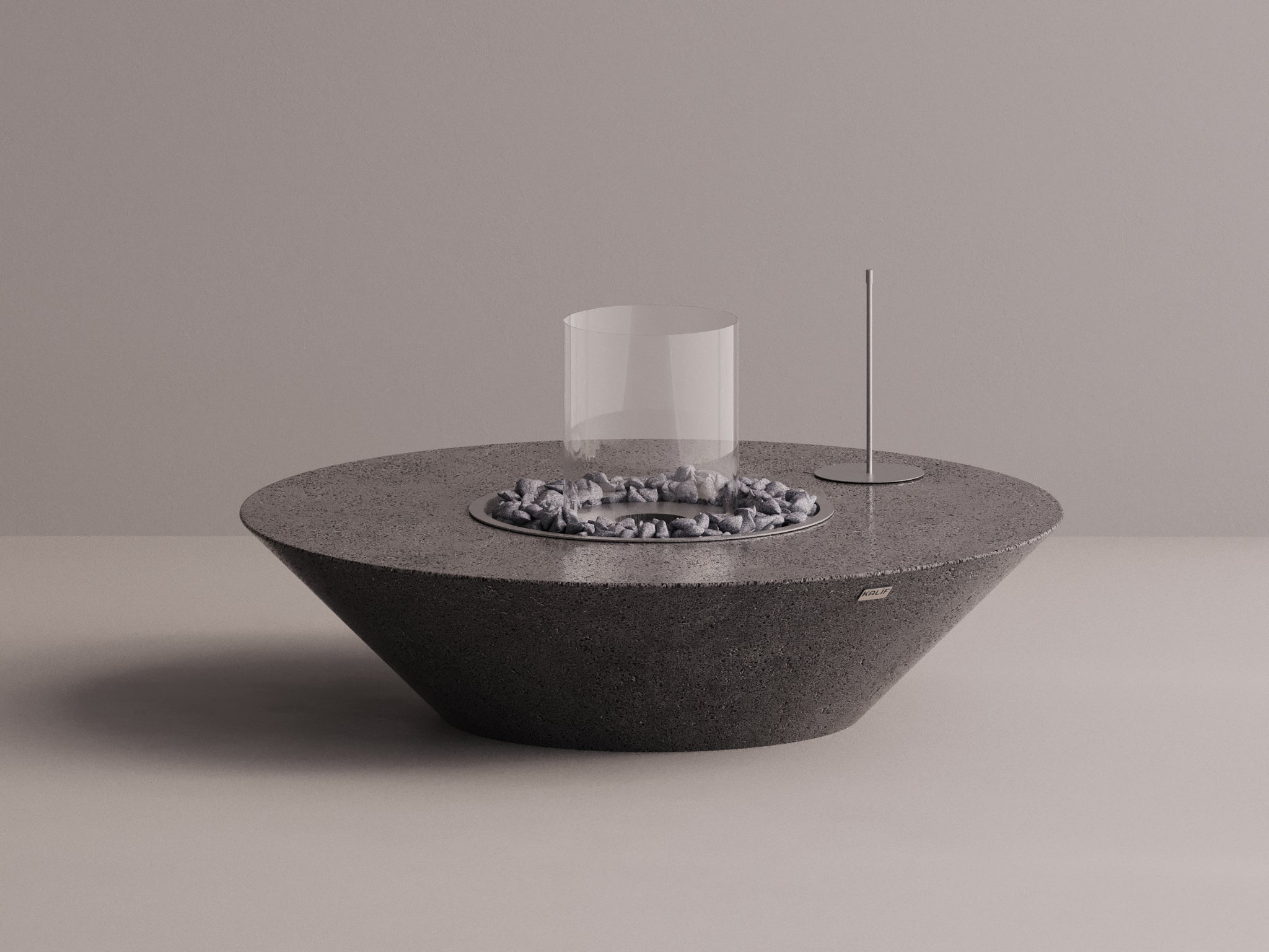 Daire Ateş Çukuru Seti Shed | Beton Ateş Çukuru | Kalif Design