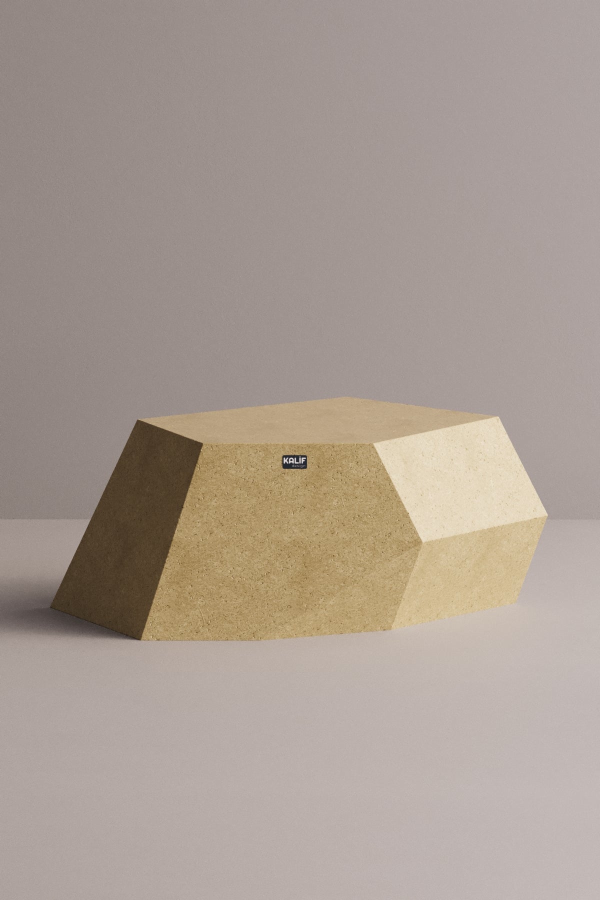 Köşeli Orta Sehpa Modeli Zeus | Beton Sehpa | Kalif Design